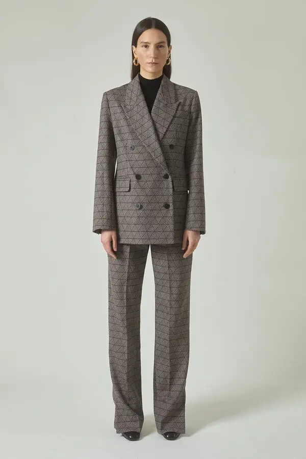 HEIRLOME Estelle Blazer In Jacquard