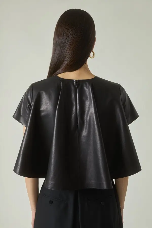 HEIRLOME Mariel Top In Leather
