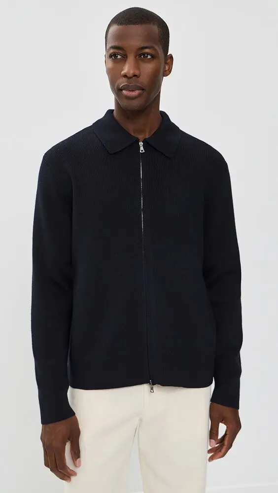 Orlebar Brown Shelby Zip Up Sweater
