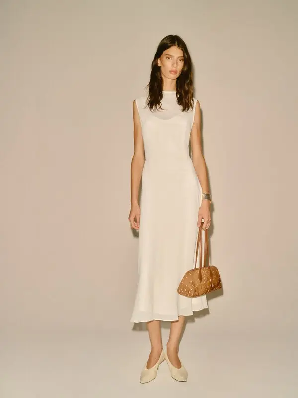 REFORMATION Marlette Dress - Ivory
