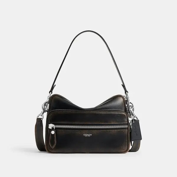 COACH Dakota Crossbody Bag In Loved Leather
