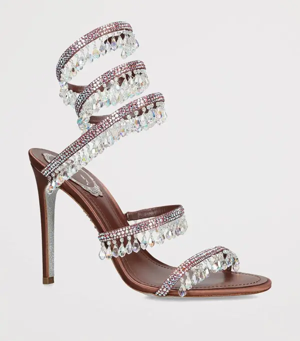 Rene Caovilla Embellished Chandelier Sandals 105
