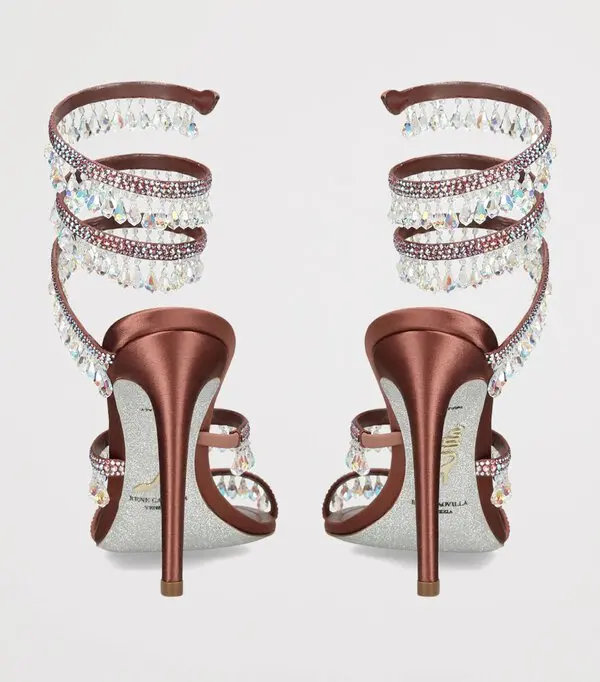 Rene Caovilla Embellished Chandelier Sandals 105