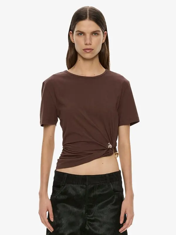 Christopher Esber Bree Quartz Tee - Puce