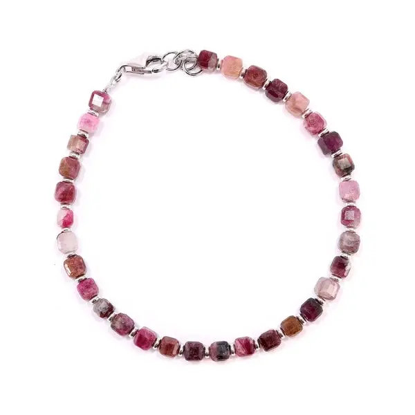MINERALGEMS ✩ STUDIO Tourmaline And Silver Bracelet