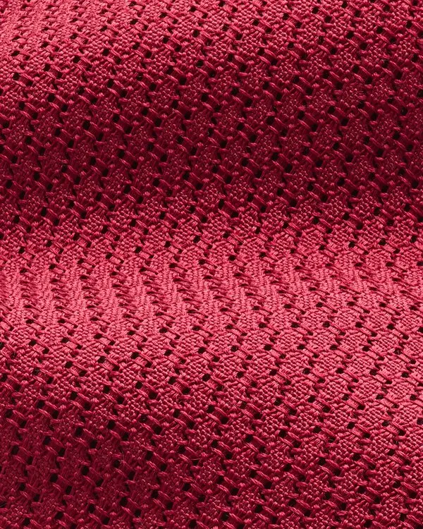 Quince 100% Silk Grenadine Tie - Salsa