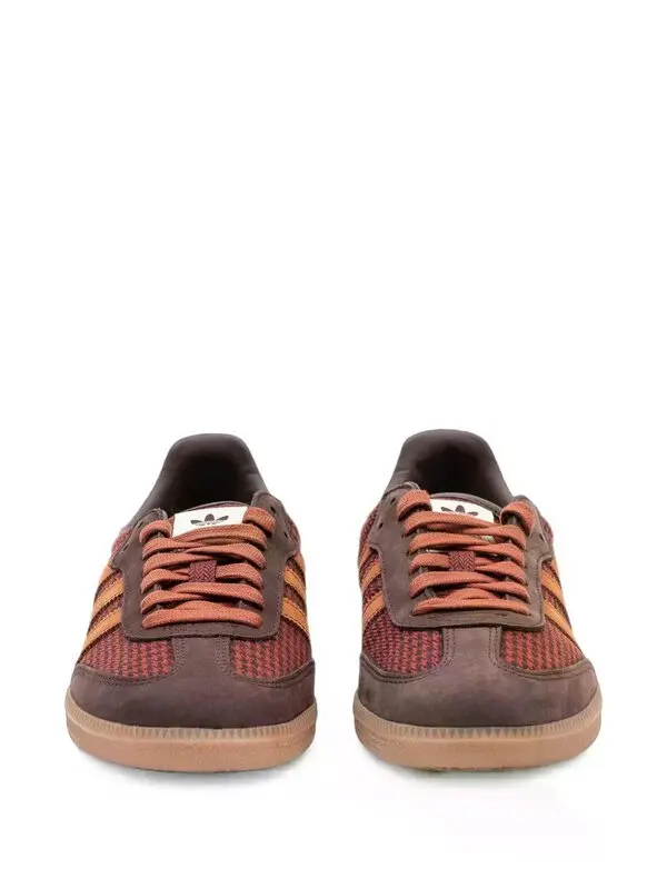 Adidas Samba Og Houndstooth Sneakers - Brown