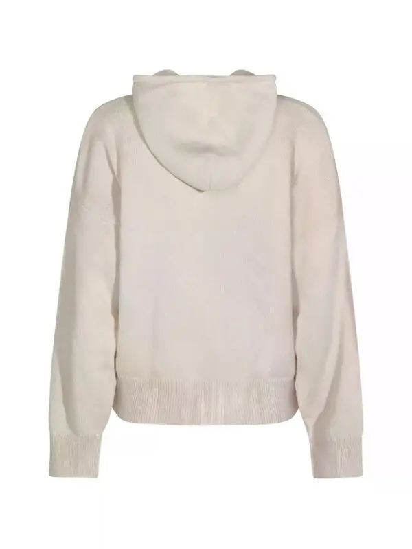 Antonelli Firenze Knitted Drawstring Hoodie