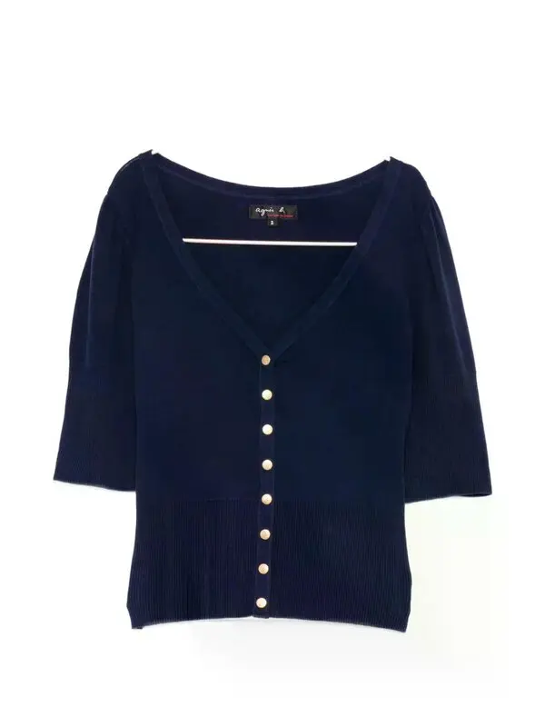 AGNES B. Nora Top - Blue