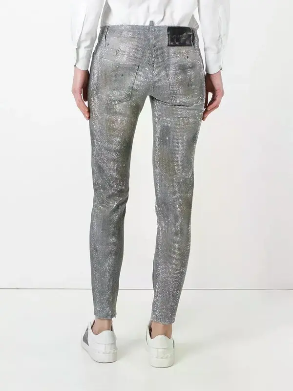 Dsquared2 Skinny Studded Jeans