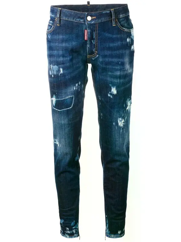 Dsquared2 Super Skinny Jeans - Blue