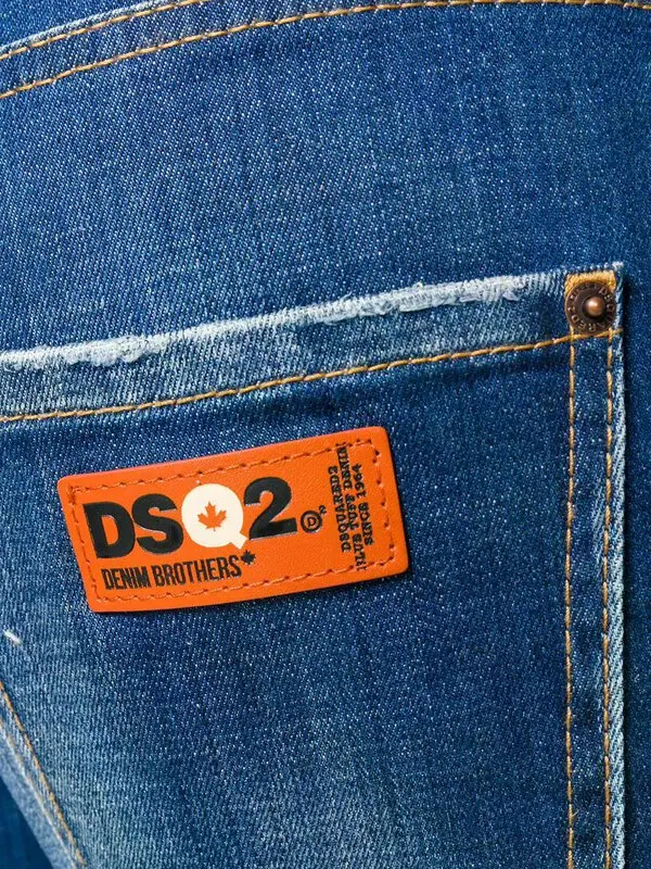 Dsquared2 Slouch Cropped Jeans