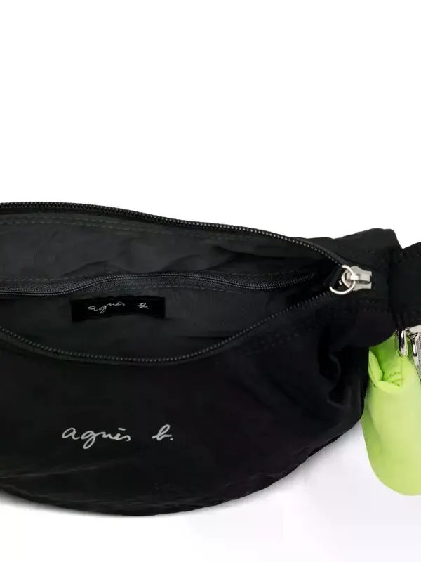 AGNES B. Jade Shoulder Bag - Black