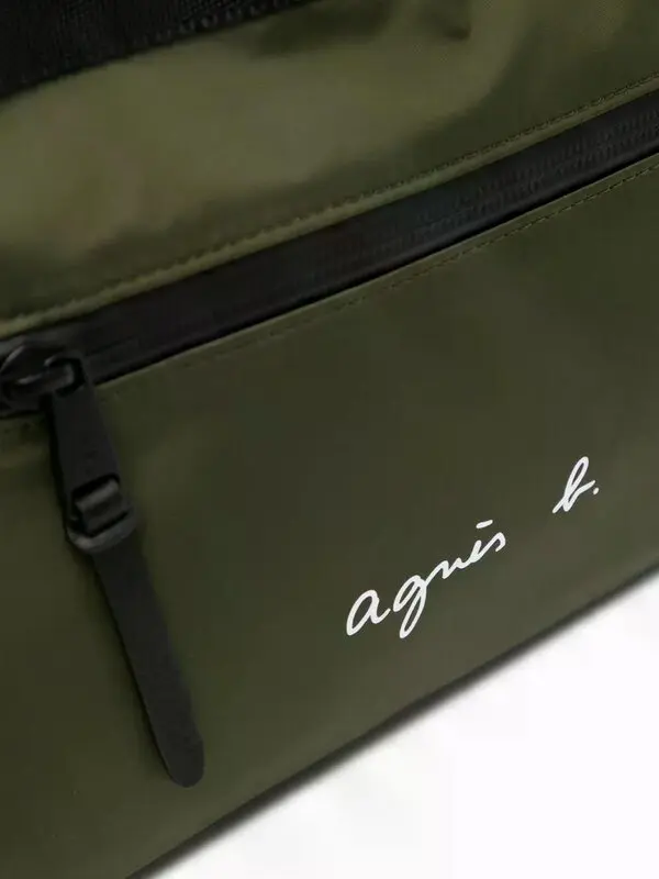 AGNES B. Fred Shoulder Bag - Green