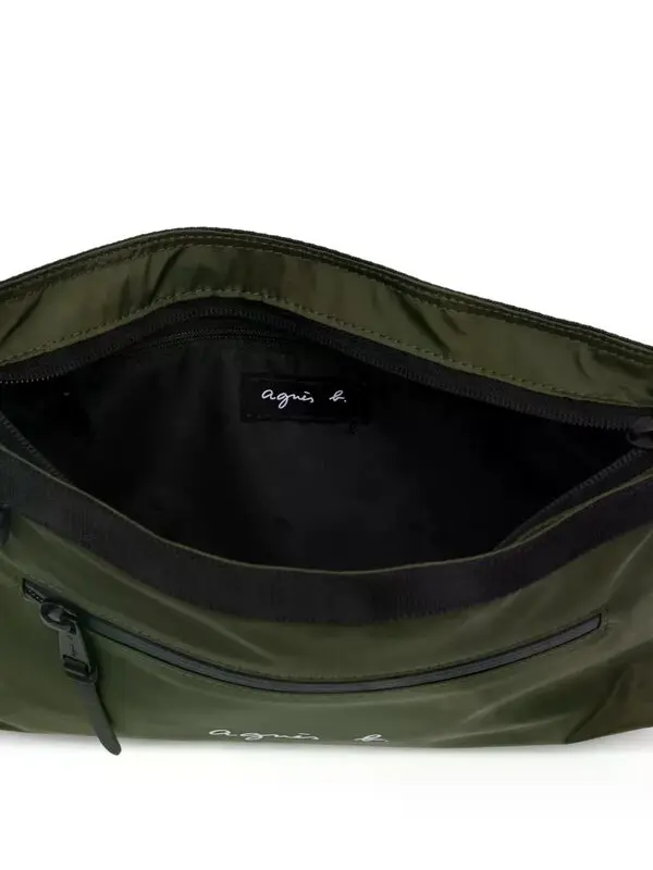 AGNES B. Fred Shoulder Bag - Green