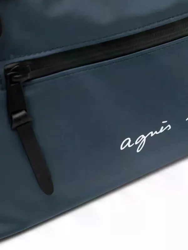 AGNES B. Fred Shoulder Bag - Blue