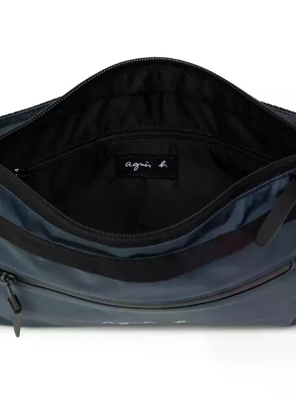 AGNES B. Fred Shoulder Bag - Blue