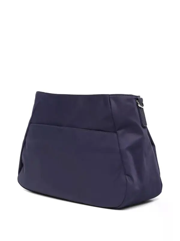 AGNES B. Origami Shoulder Bag - Black