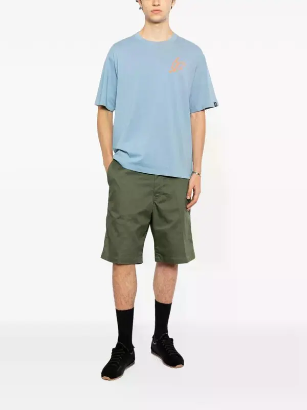 AGNES B. Embroidered Iconics T-shirt - Blue