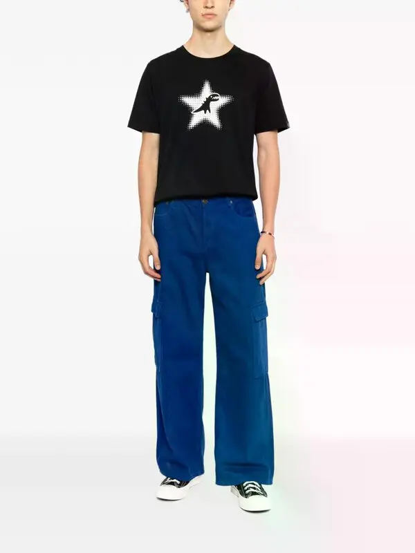 AGNES B. Halftone Star Dino T-shirt