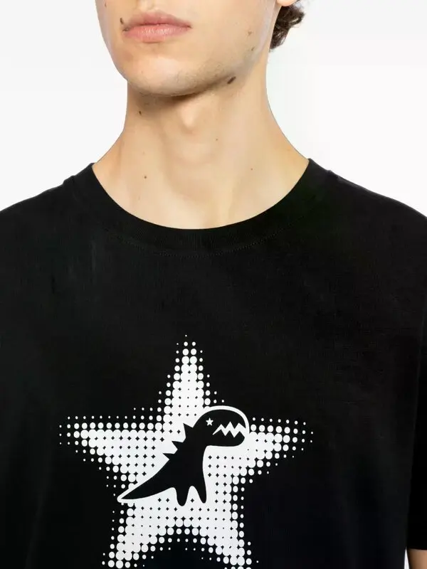 AGNES B. Halftone Star Dino T-shirt