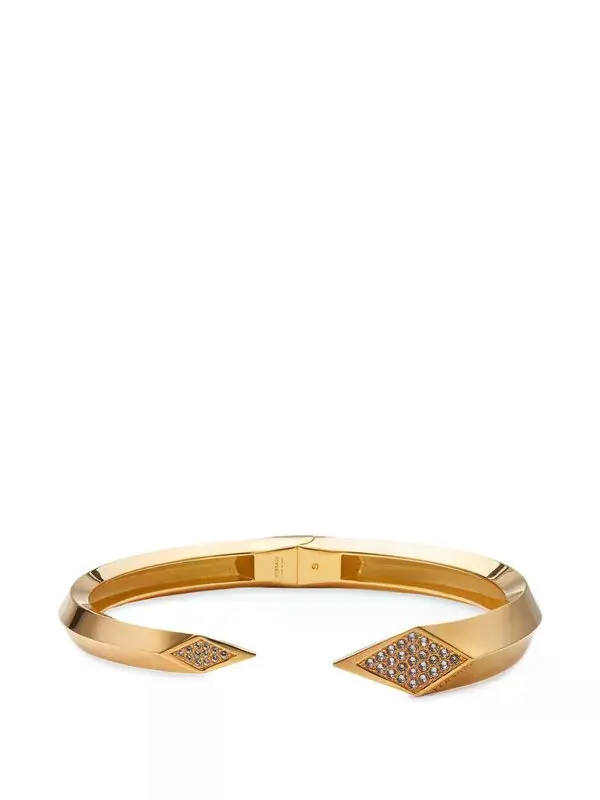 Versace Blade Crystal Chocker - Gold