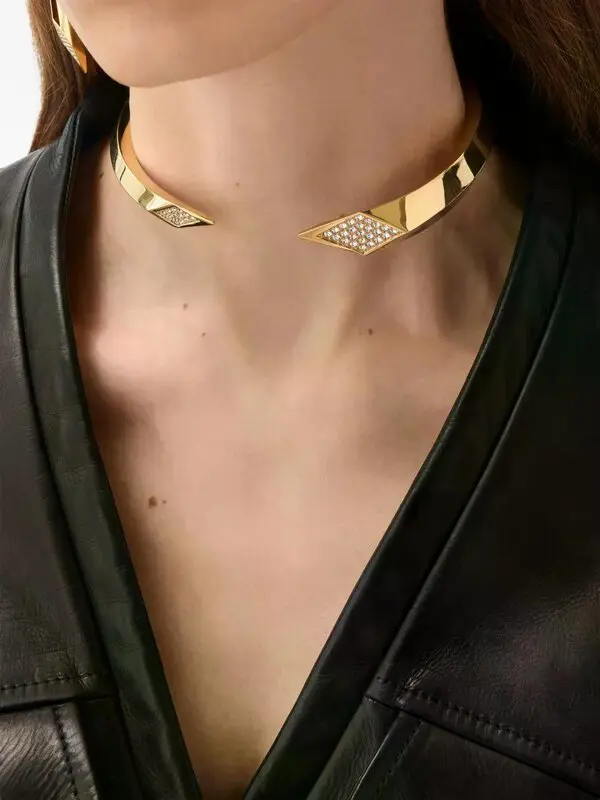 Versace Blade Crystal Chocker