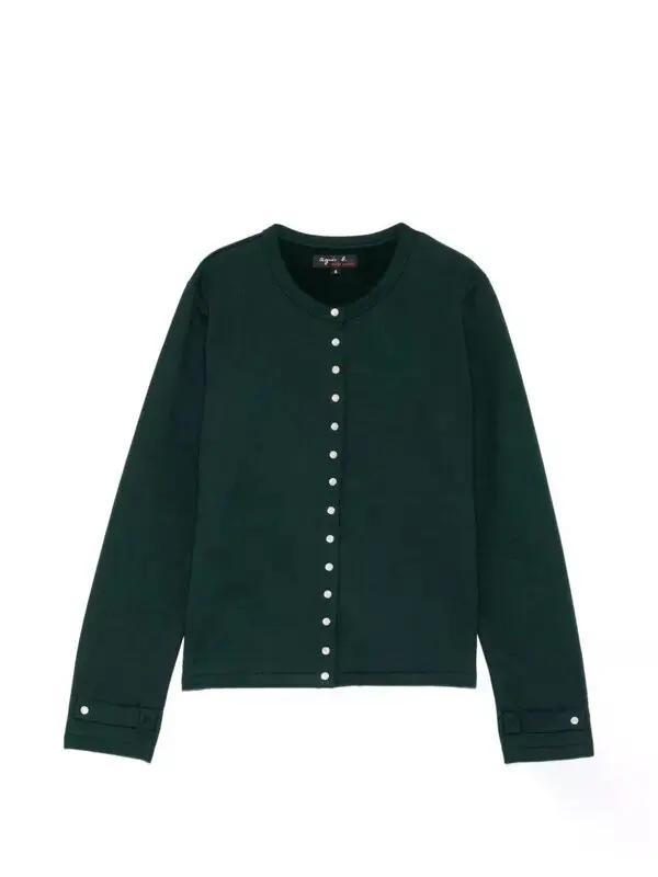 AGNES B. Rosan Cardigan - Green