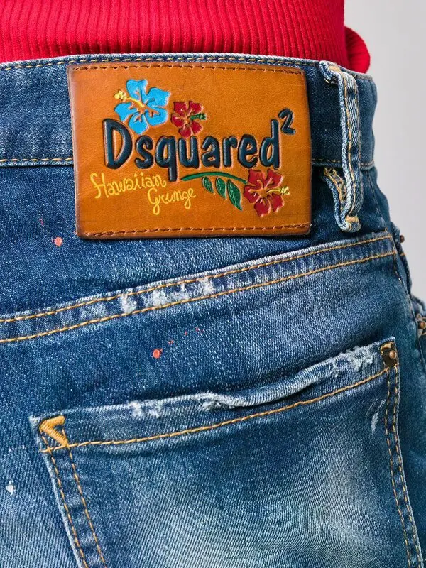 Dsquared2 Boyfriend Cropped Jeans