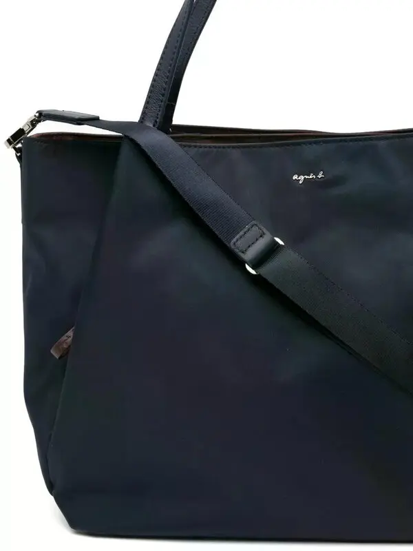AGNES B. Origami Tote Bag - Blue