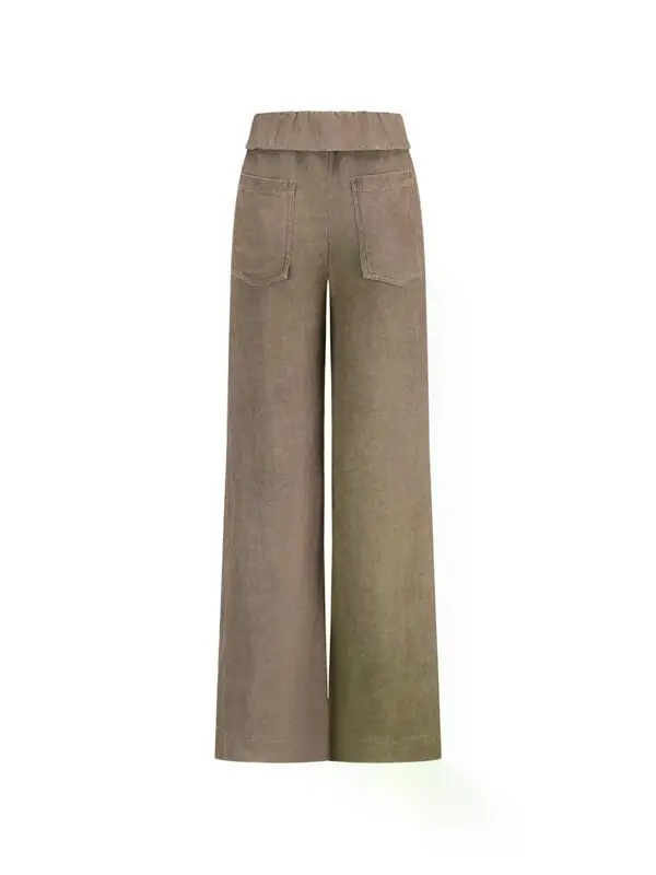 OUDE WAAG Washed Drawstring Trousers