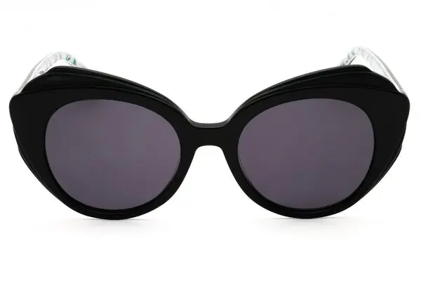 DRAPER JAMES Oversized Cat Eye Sunglasses - Black/dark Grey