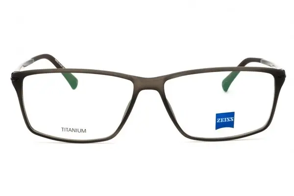 ZEISS Rectangular Eyeglasses - Black/clear Demo Lens