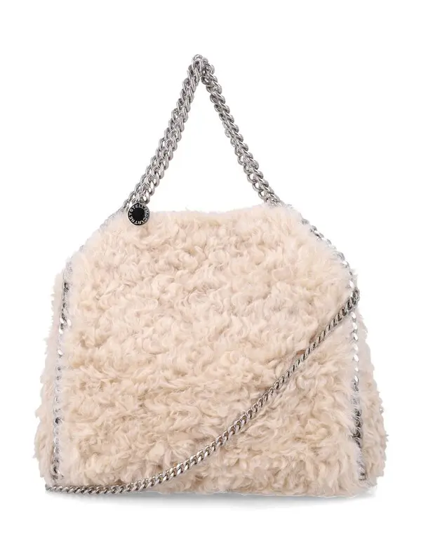 Stella McCartney Falabella Mini Tote Bag - Oat White