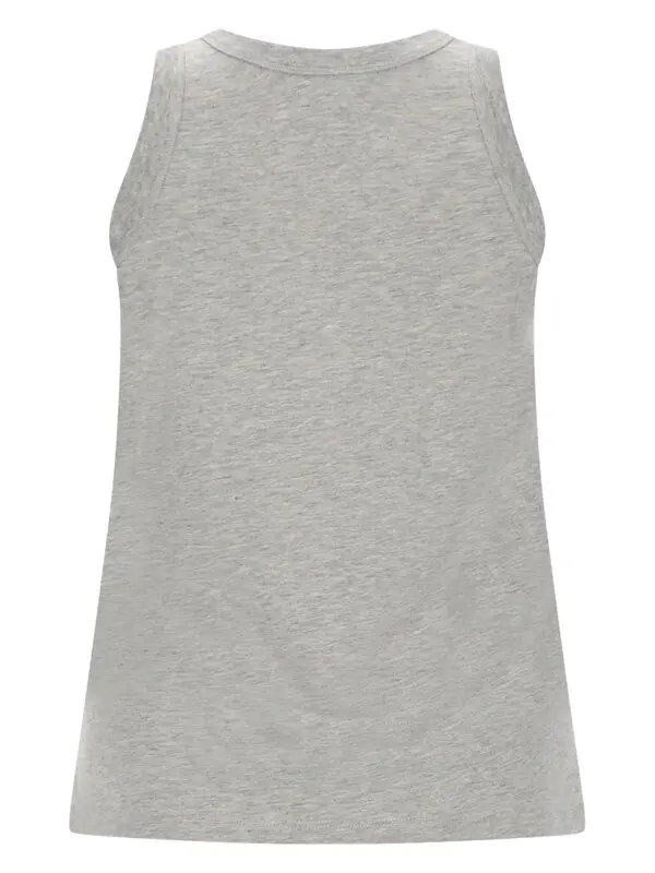 Loulou De Saison Effortless Supima Cotton Top - Grey