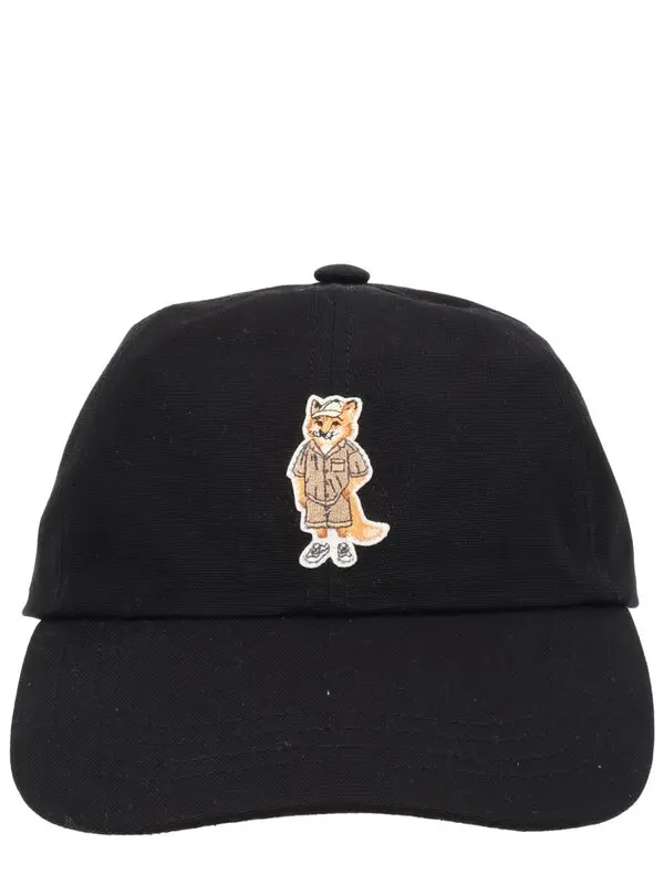 Maison Kitsuné Stylish Cotton Hat For