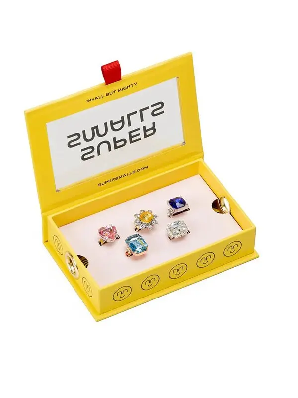 Super Smalls Mini Power Lunch Ring Set - Multicolour