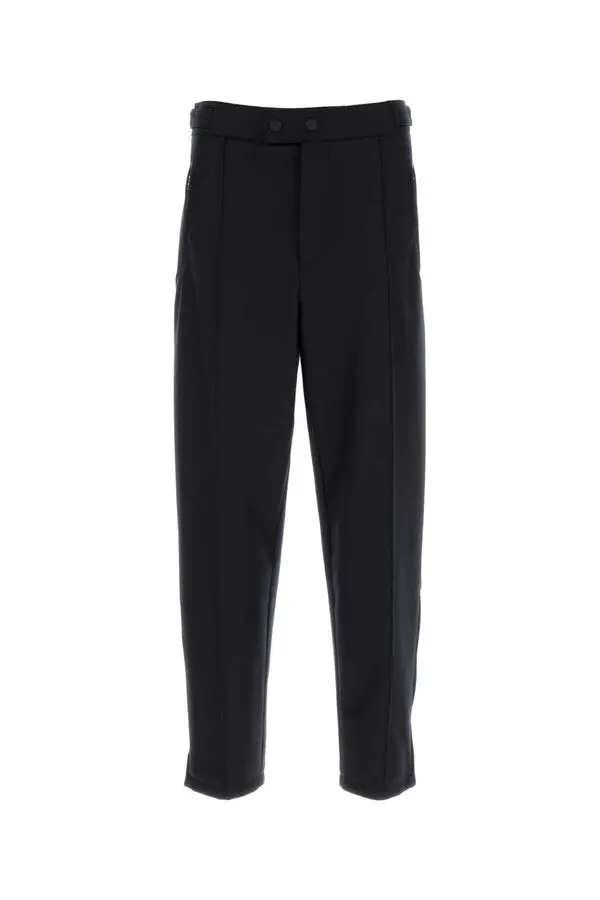Giorgio Armani Virgin Wool Wool Pant - Blue