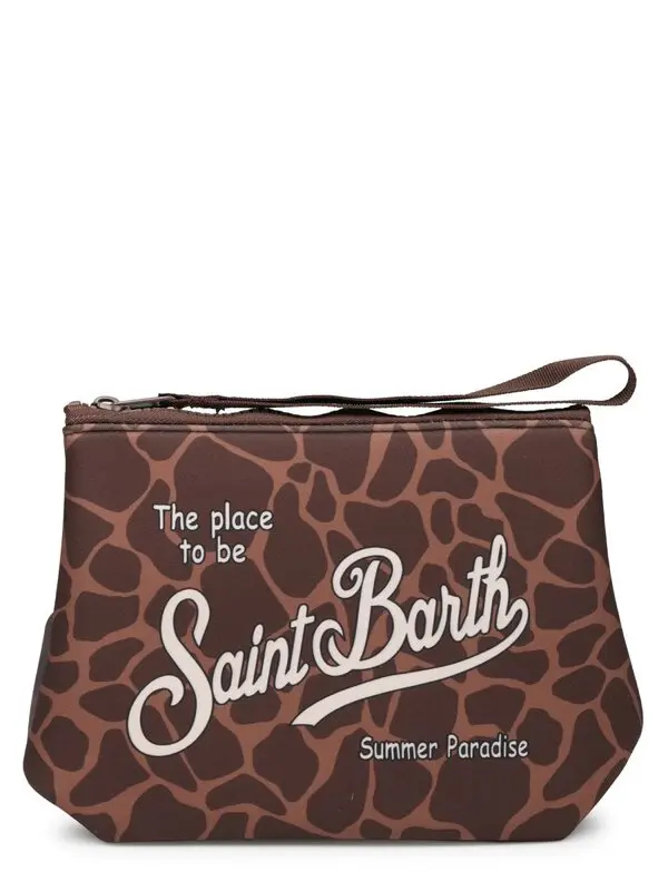 MC2 SAINT BARTH Mini Clutch Pouch - Brown