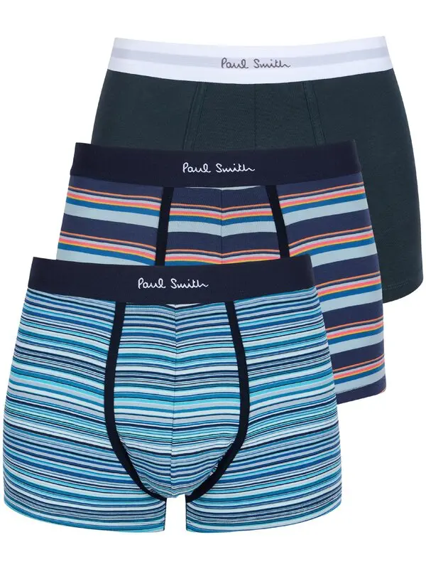 Paul Smith Organic Cotton Stretch Underwear - Multicolor