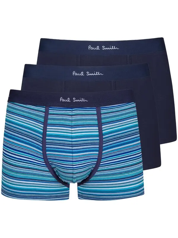 Paul Smith Organic Cotton Stretch Underwear - Navy