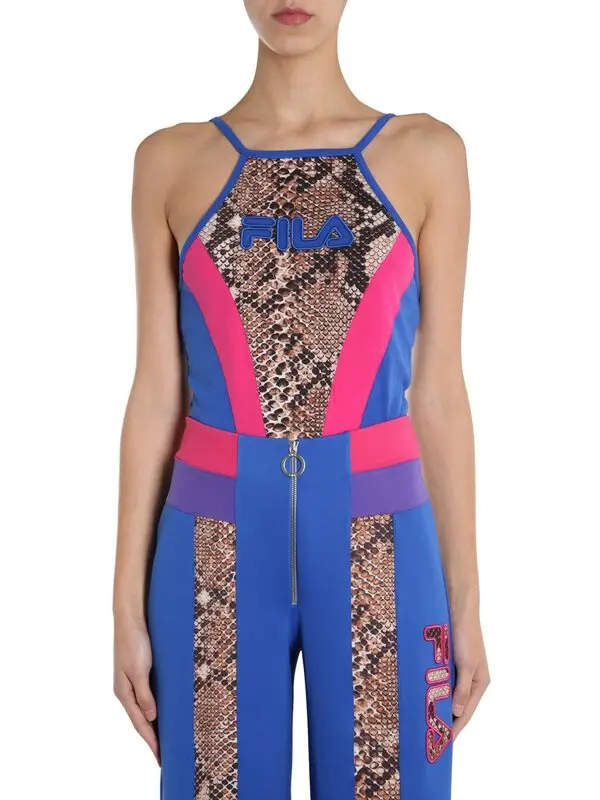 FILA Adjustable Neckline Top - Blue