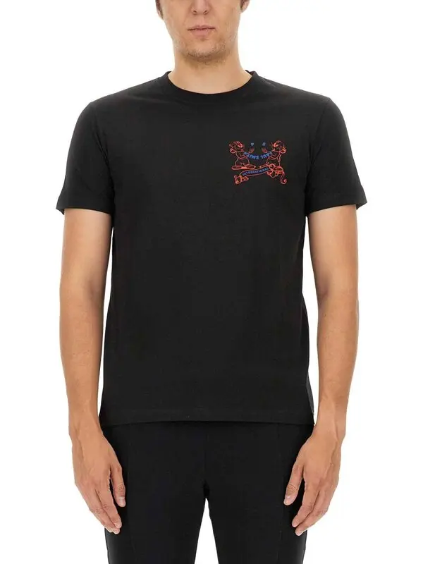 Paul Smith Organic Cotton T-shirt - Black