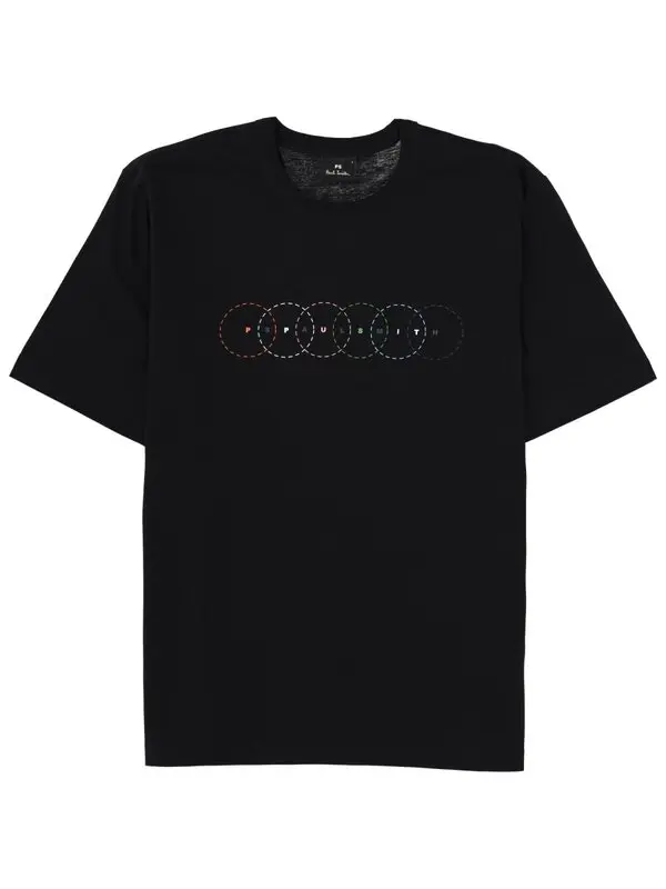 Paul Smith Logo Print T-shirt - Black