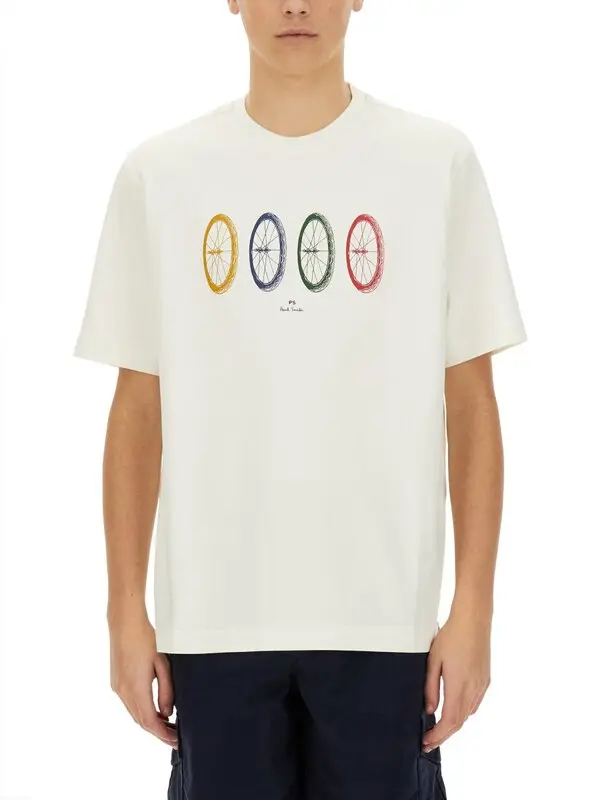Paul Smith Bike Tandres T-shirt - White