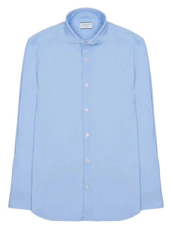 ARCHIVIUM BE UPDATED Modern Fit Button-up Mini Shirt