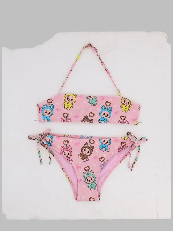 MC2 SAINT BARTH Mini Monster Charms Swimwear - Pink