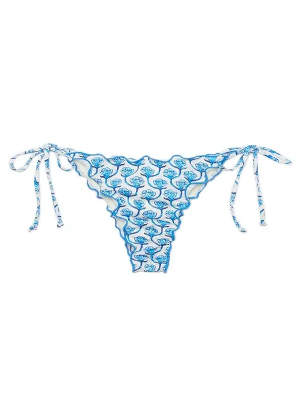 MC2 SAINT BARTH Miami Mini Bikini Bottoms Swimwear - Azure
