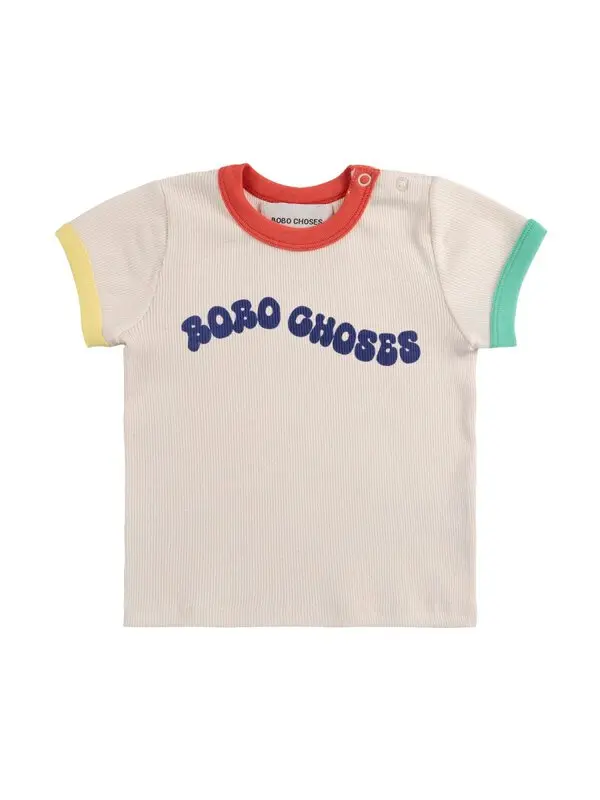 BOBO CHOSES Mini Wavy T-shirt For Baby