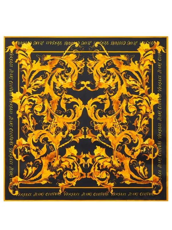 Versace 70 Cm X 70 Cm Silk Square Scarf For - Multicolour